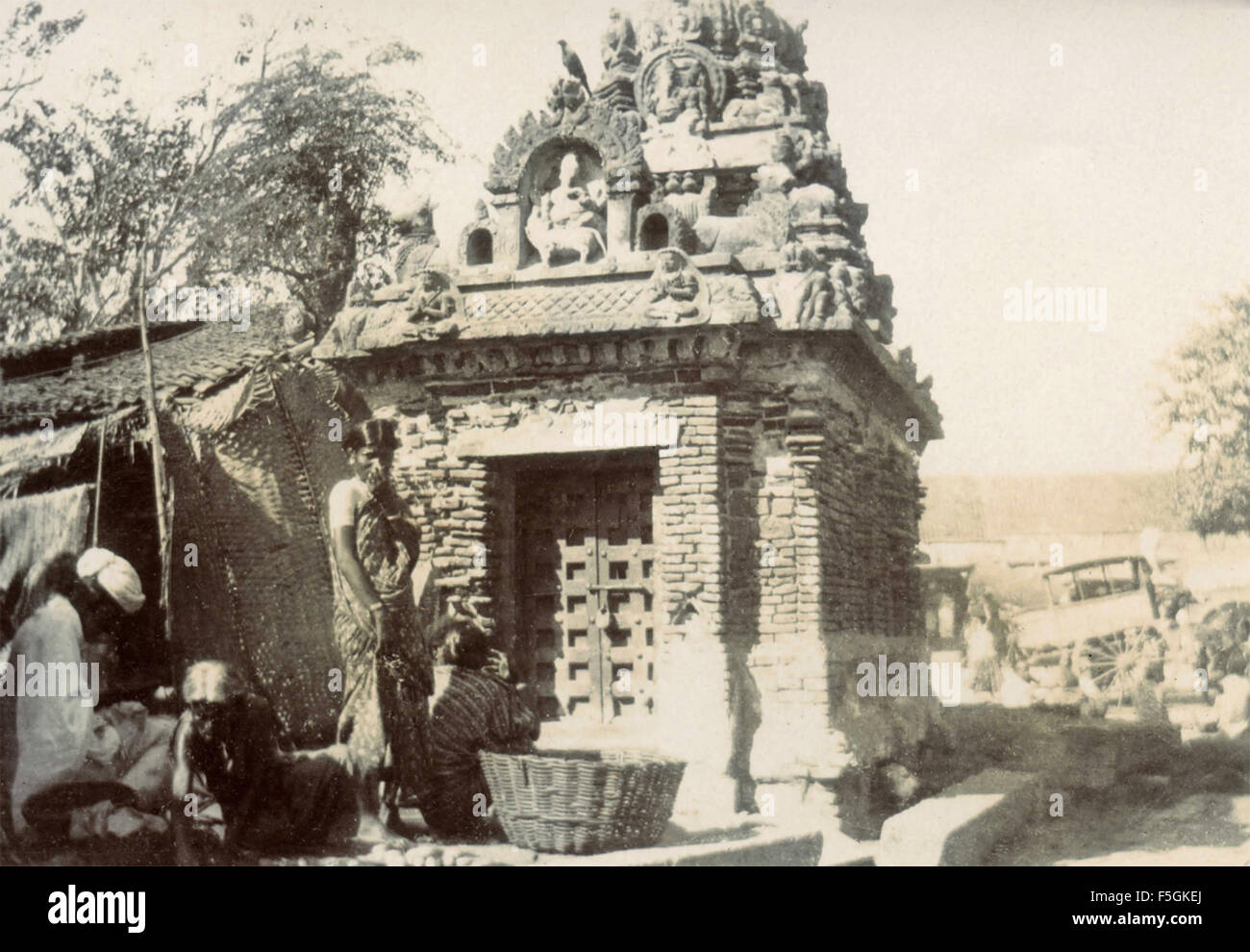 Small temple , India Stock Photo - Alamy
