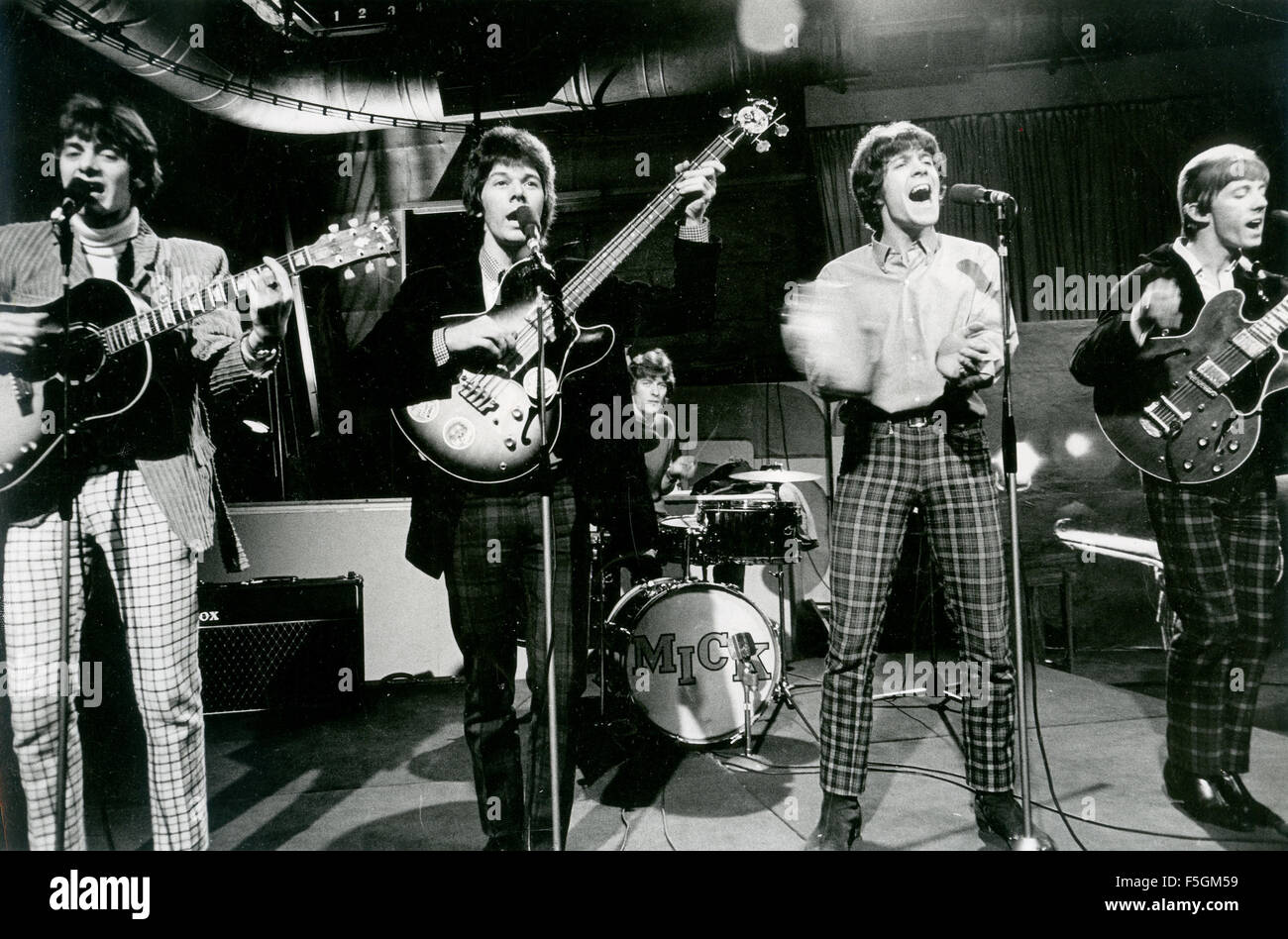 DAVE DEE, DOZY, BEAKY, MICK AND TITCH English pop group in March 1966 ...