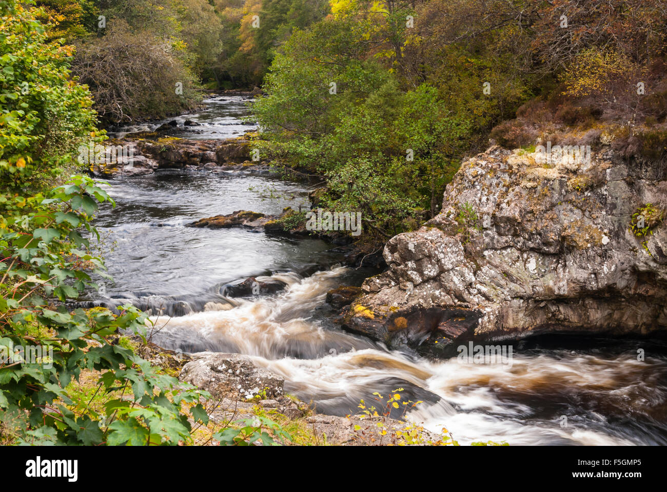 Falls of Shin, Sutherland, Scotland Stock Photo - Alamy