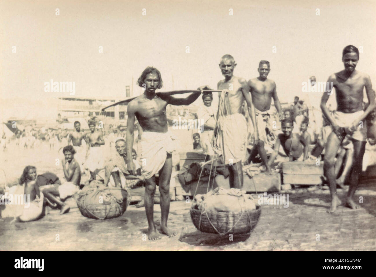 Carriers rod rocker , India Stock Photo - Alamy