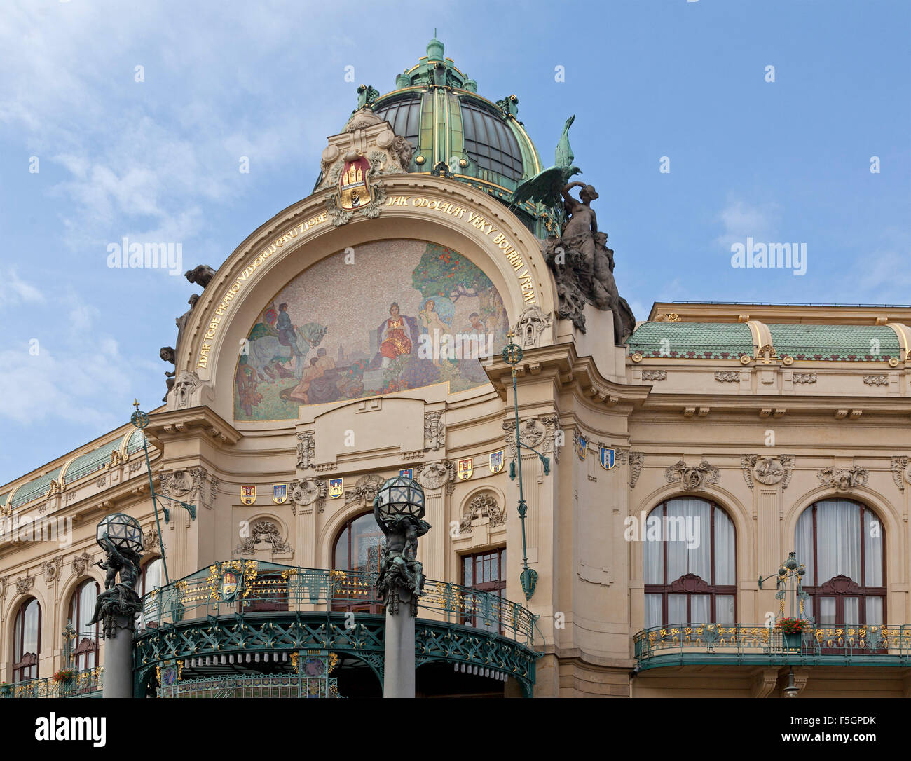 Prague municipal house hi-res stock photography and images - Alamy
