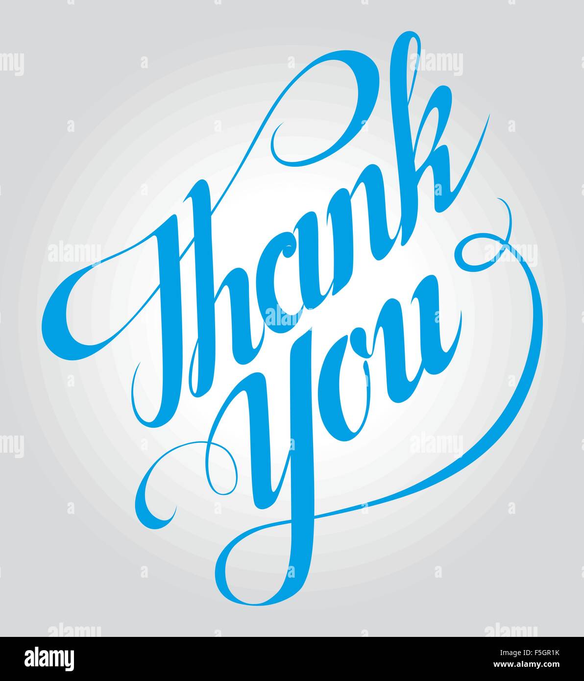 Thank You hand lettering. Handmade calligraphy vector eps10 Stock ...