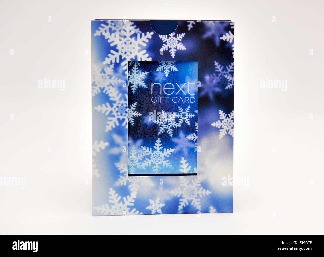 A Next Christmas gift card Stock Photo - Alamy