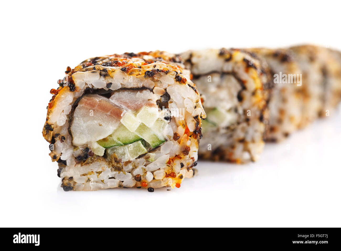 Sushi maki closeup Stock Photo - Alamy