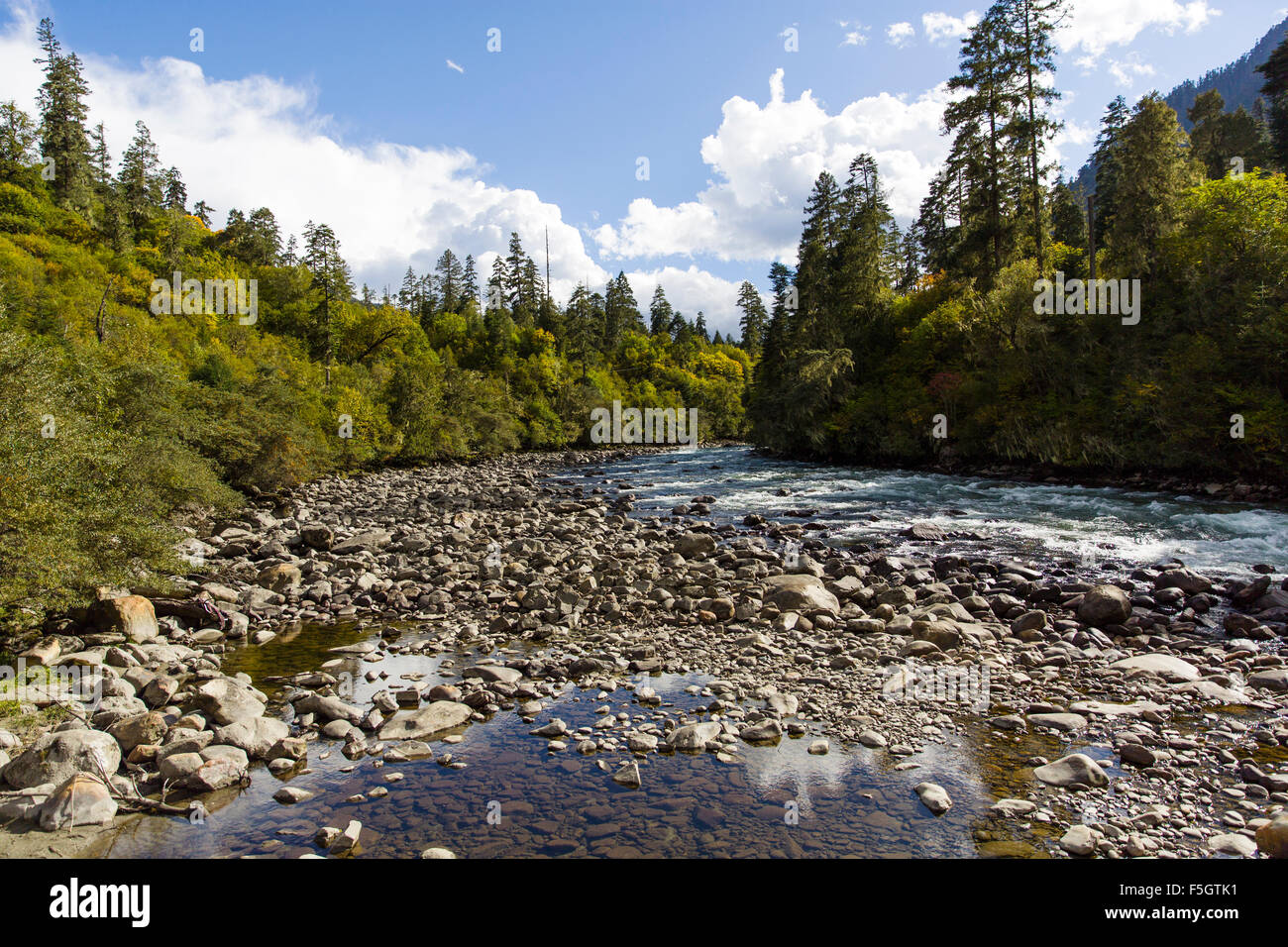 Nanyi valley in Tibet, China Stock Photo - Alamy