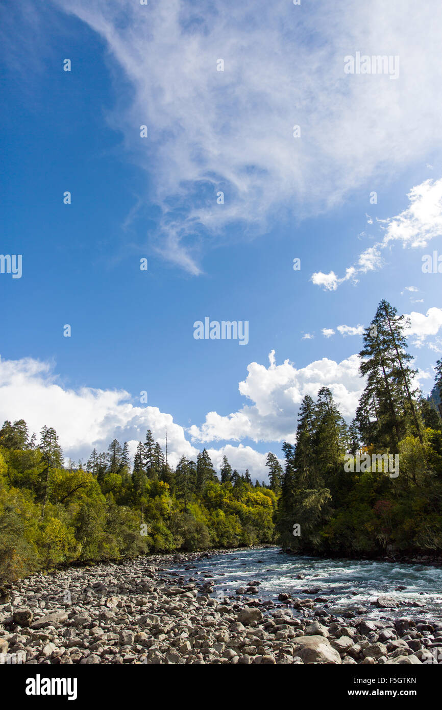Nanyi valley in Tibet, China Stock Photo - Alamy