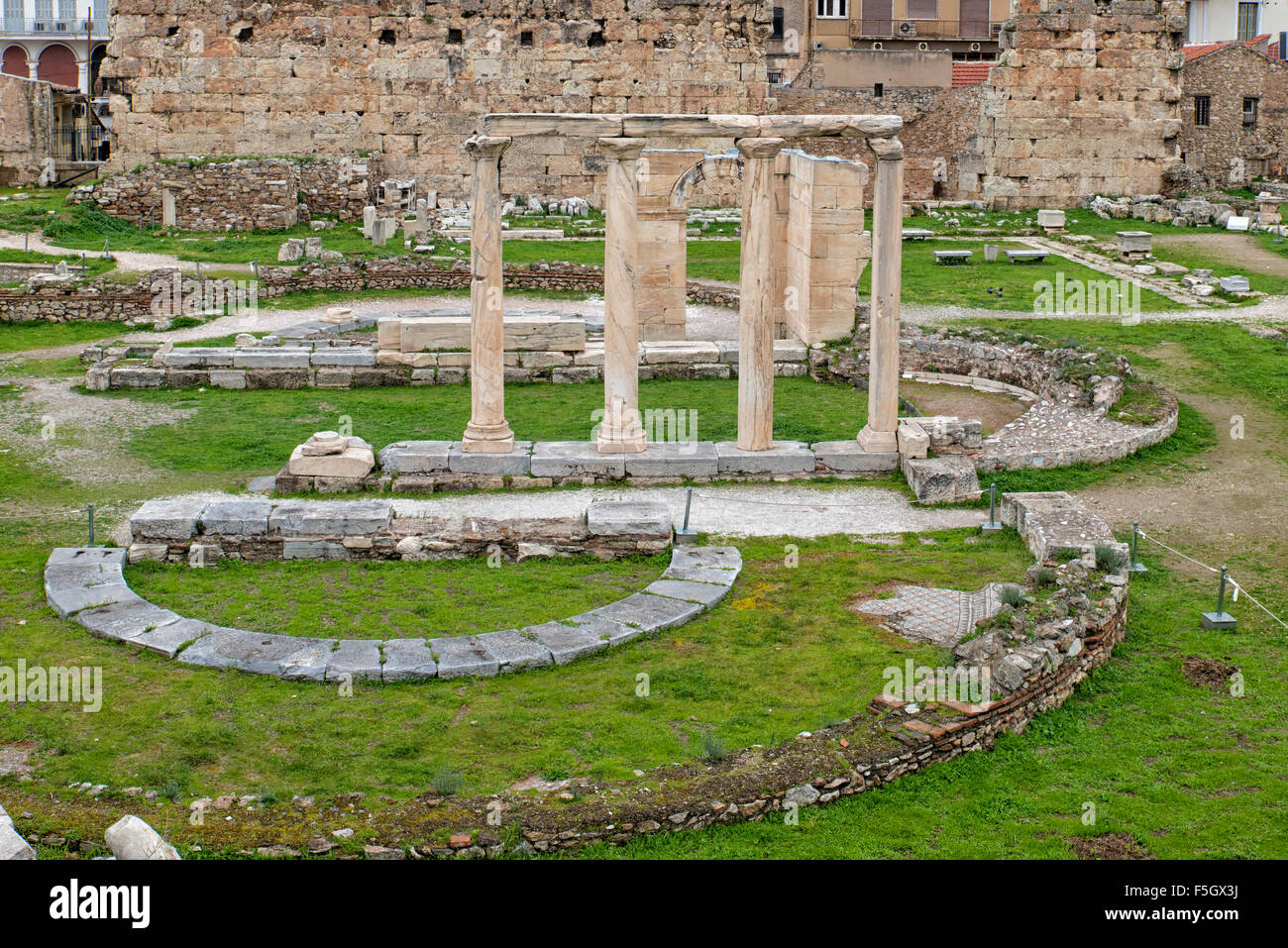 Roman Forum at Athens, Greece Stock Photo - Alamy