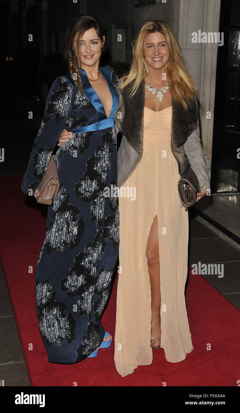London, UK. Francesca Newman Young & Francesca "Cheska" Hull at the ...