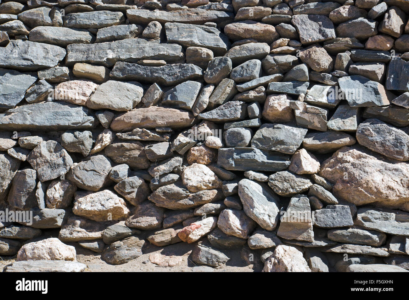 A beautiful natural stone wall Stock Photo - Alamy