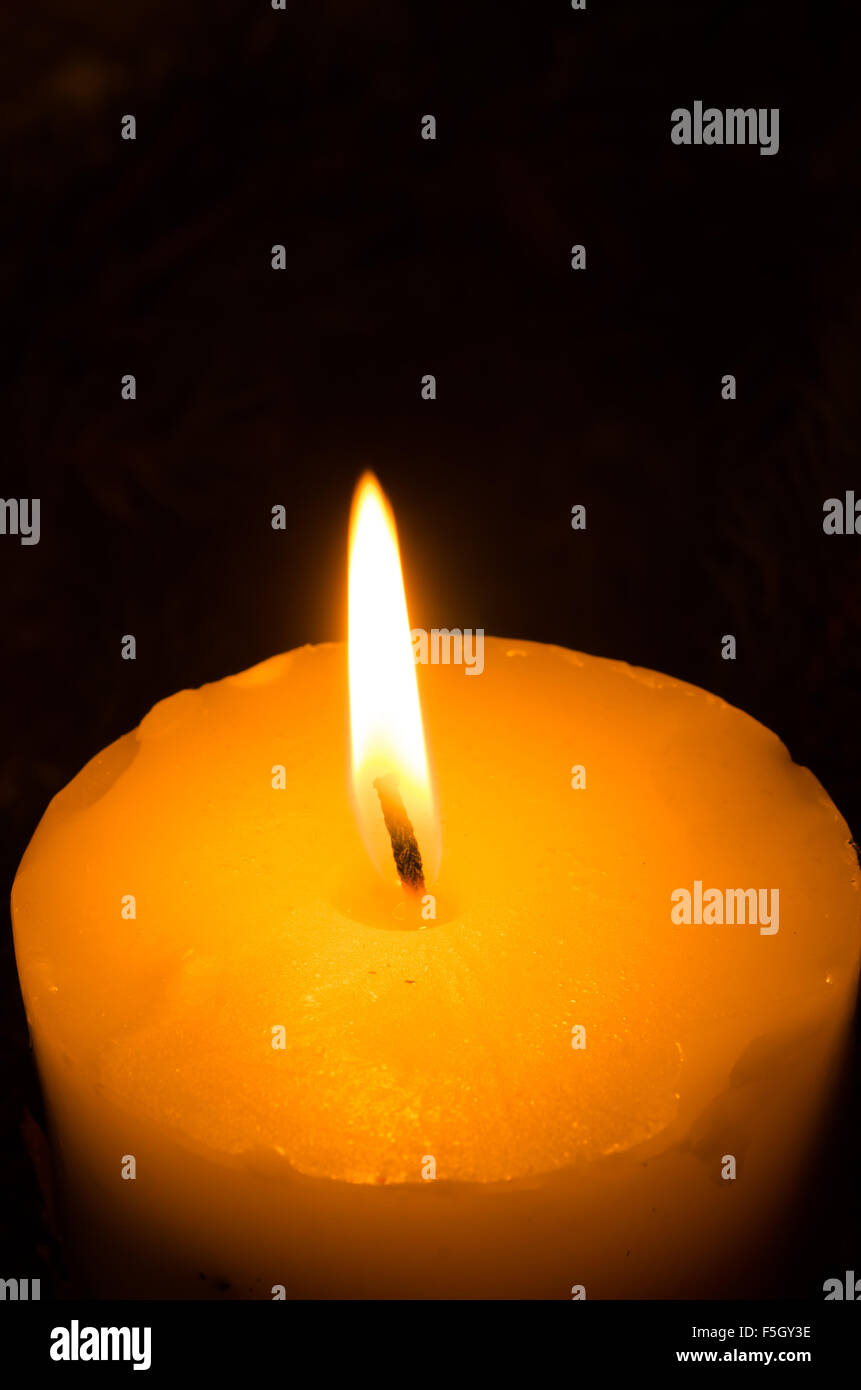 Candle flame night hi-res stock photography and images - Alamy