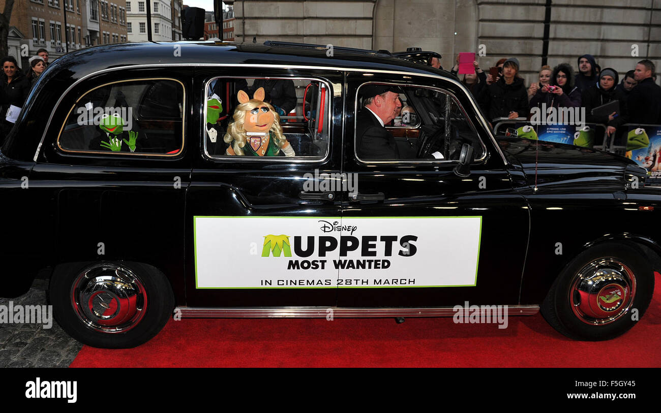 London, UK. Constantine, Kermit The Frog and Miss Piggy at the VIP ...