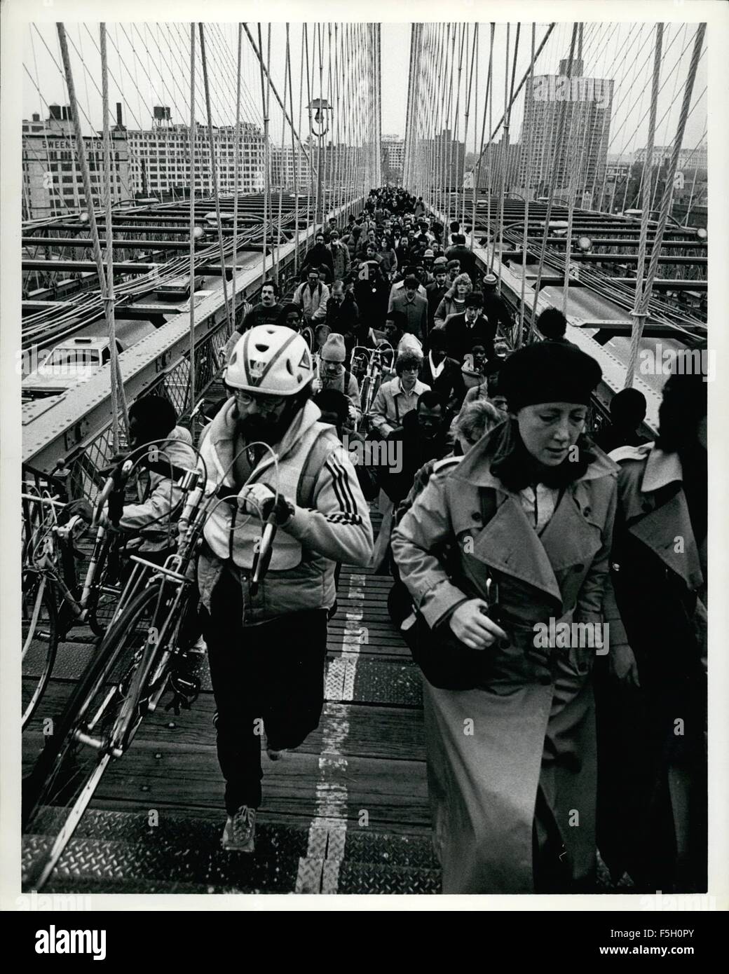 1982 - Brooklyn Bridge © Keystone Pictures USA/ZUMAPRESS.com/Alamy Live ...