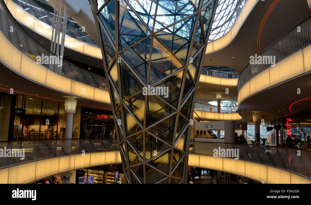 A beautiful mall with a perfect architecture showing the great work of ...