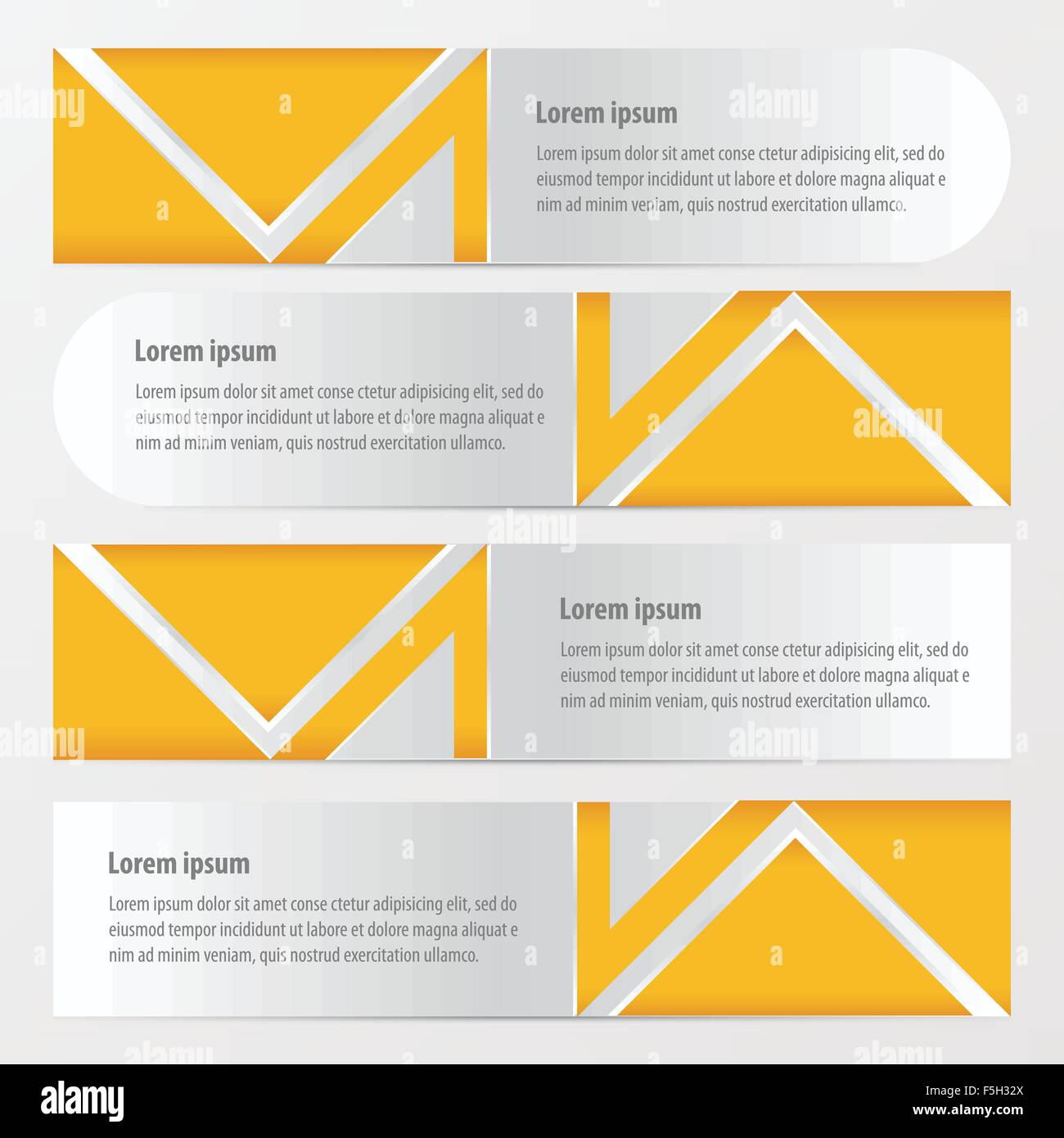 Banner Vector Template Design Stock Vector Image & Art - Alamy