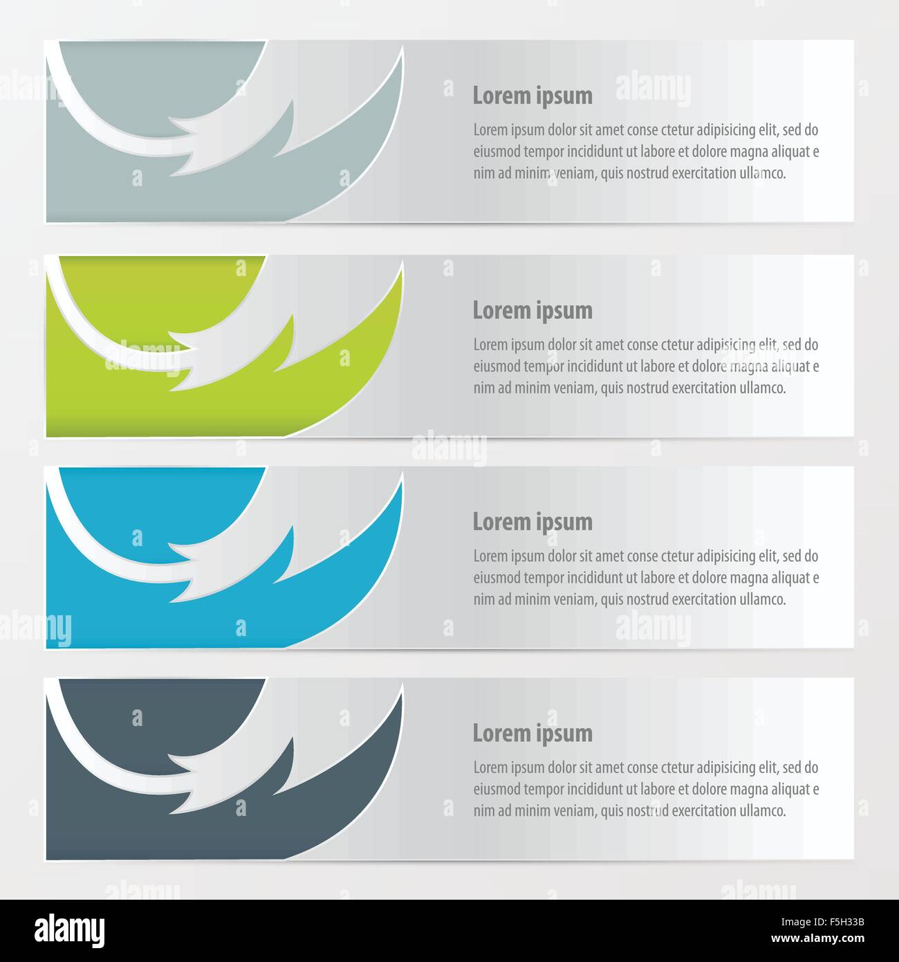 Banner Vector Template Design Stock Vector Image & Art - Alamy