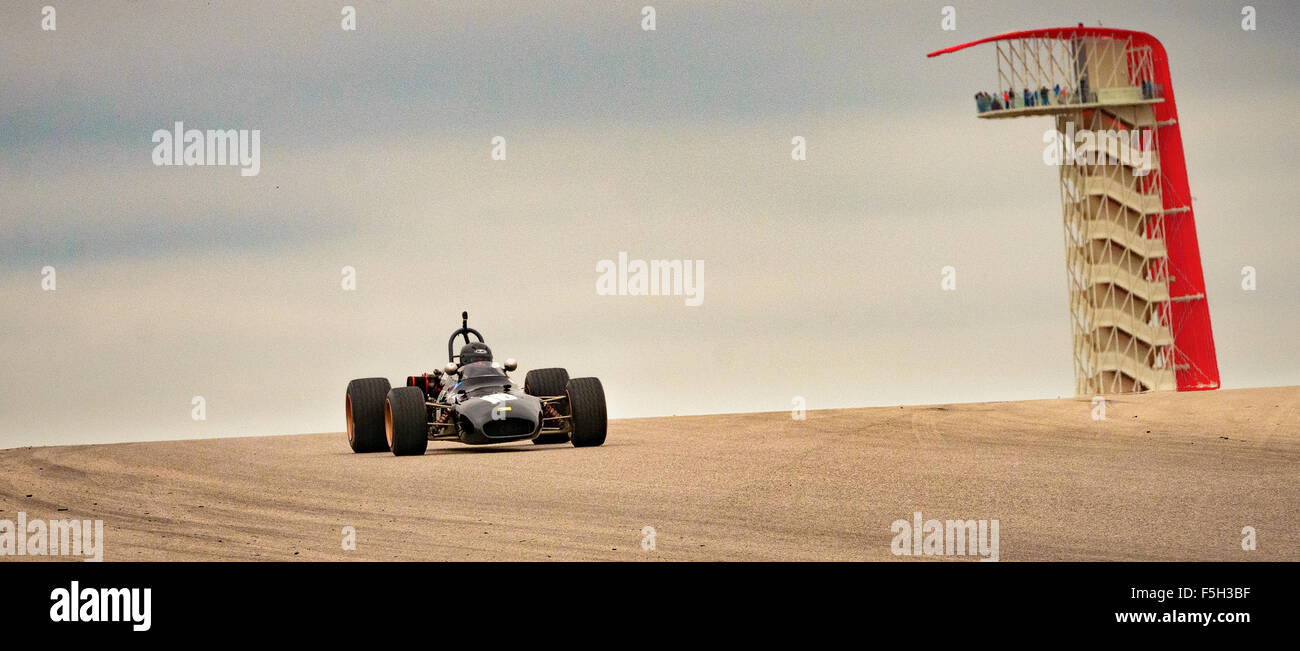 Vintage racing at Circuit of the Americas, Austin, Texas Stock Photo ...