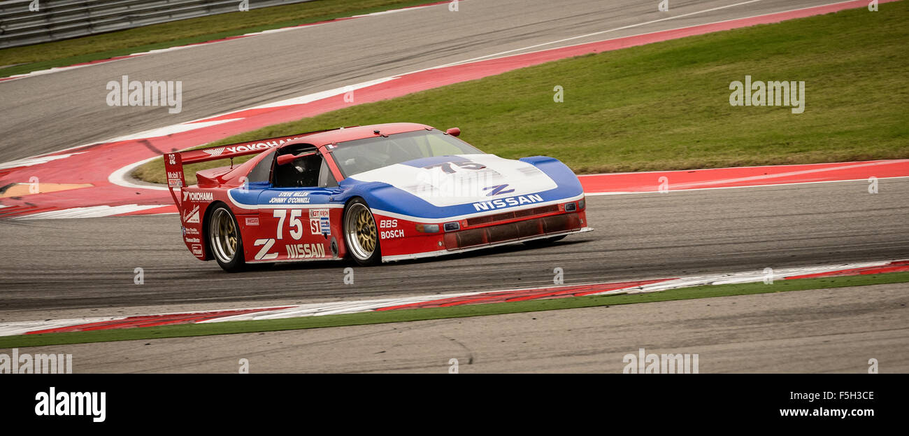 Vintage racing at Circuit of the Americas, Austin, Texas Stock Photo ...