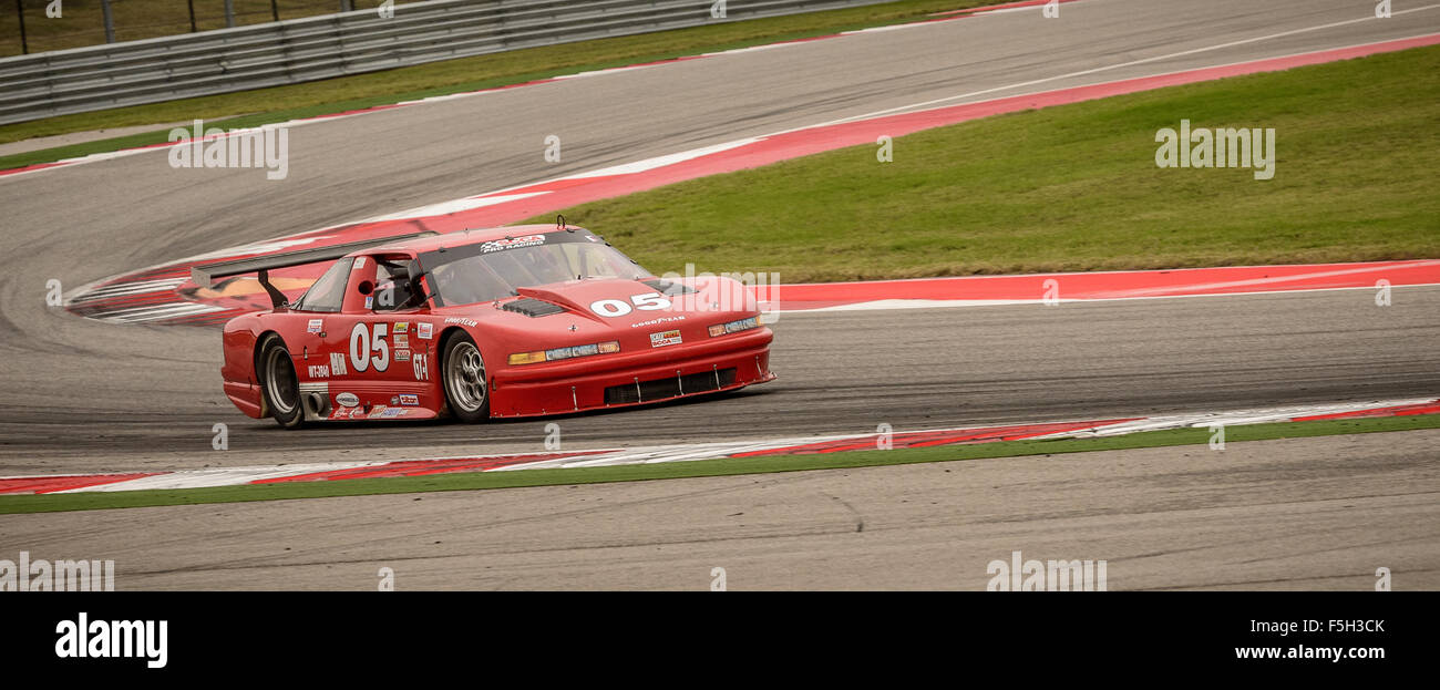 Vintage racing at Circuit of the Americas, Austin, Texas Stock Photo ...
