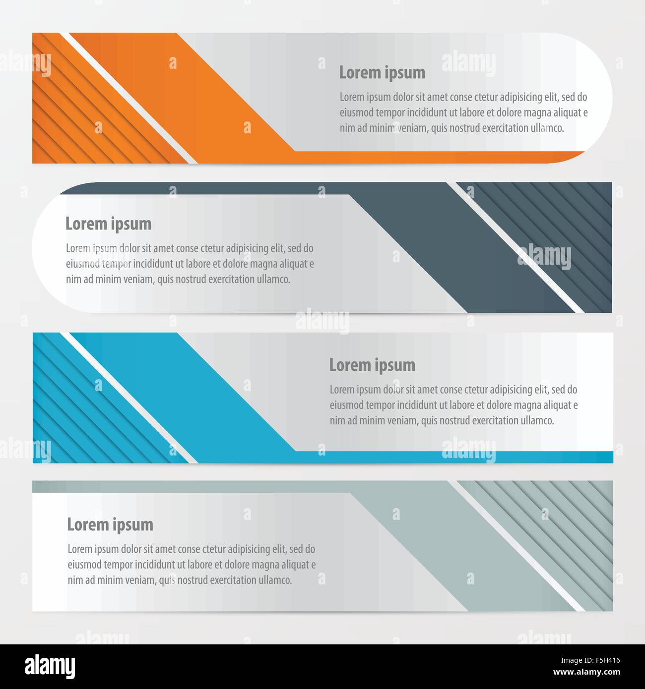 Banner Vector Template Design Stock Vector Image & Art - Alamy