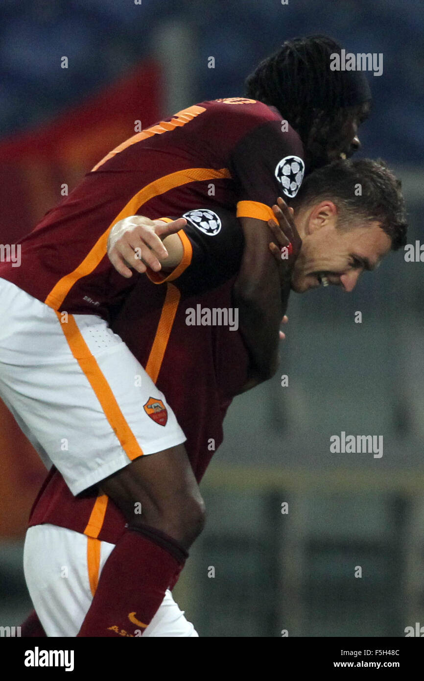 Rome, Italy. 4th November, 2015. Football / Soccer: UEFA CHAMPIONS ...