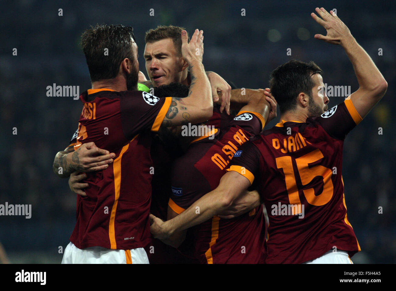 Rome, Italy. 4th November, 2015. Football / Soccer: UEFA CHAMPIONS ...