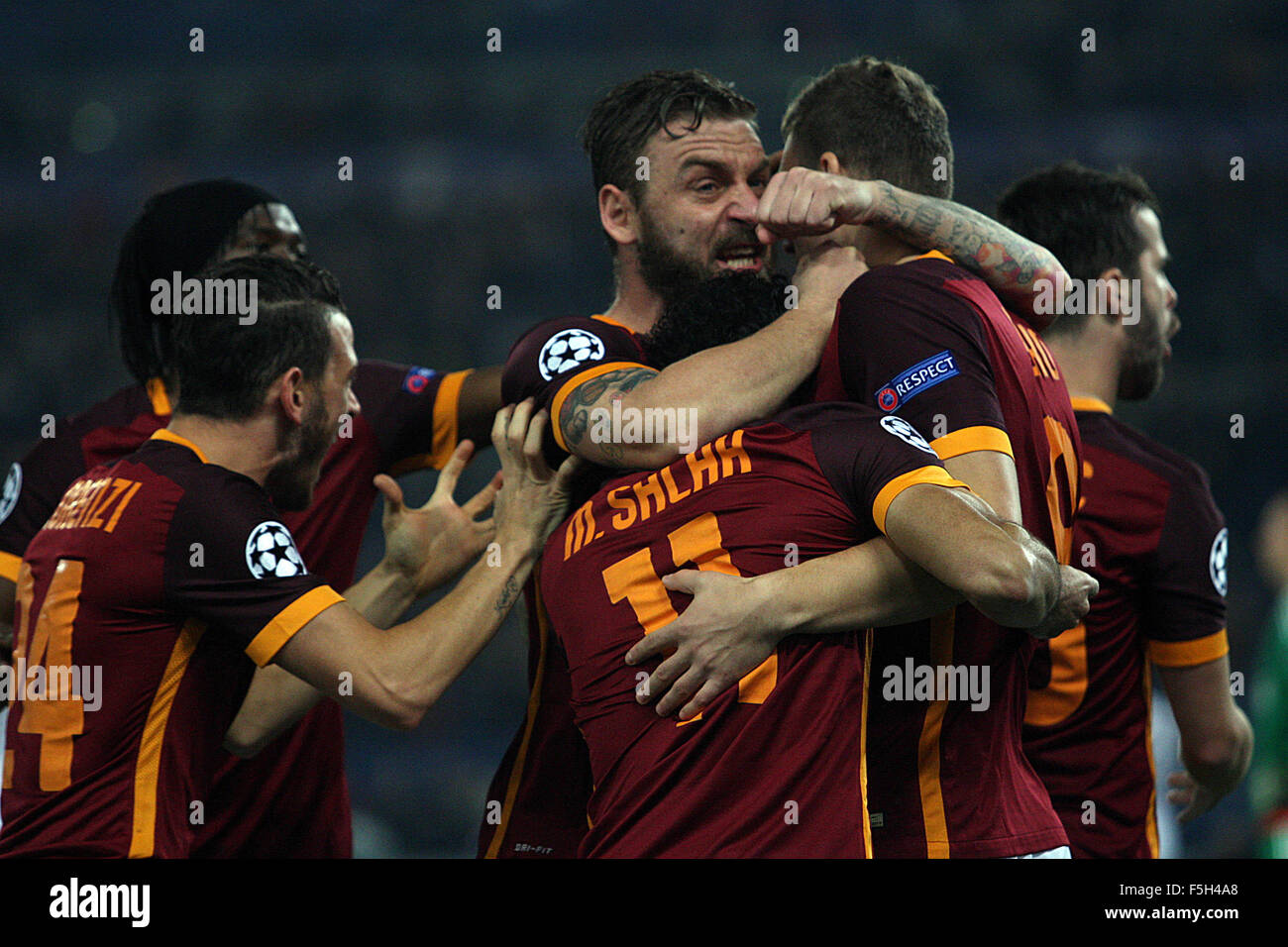 Rome, Italy. 4th November, 2015. Football / Soccer: UEFA CHAMPIONS ...