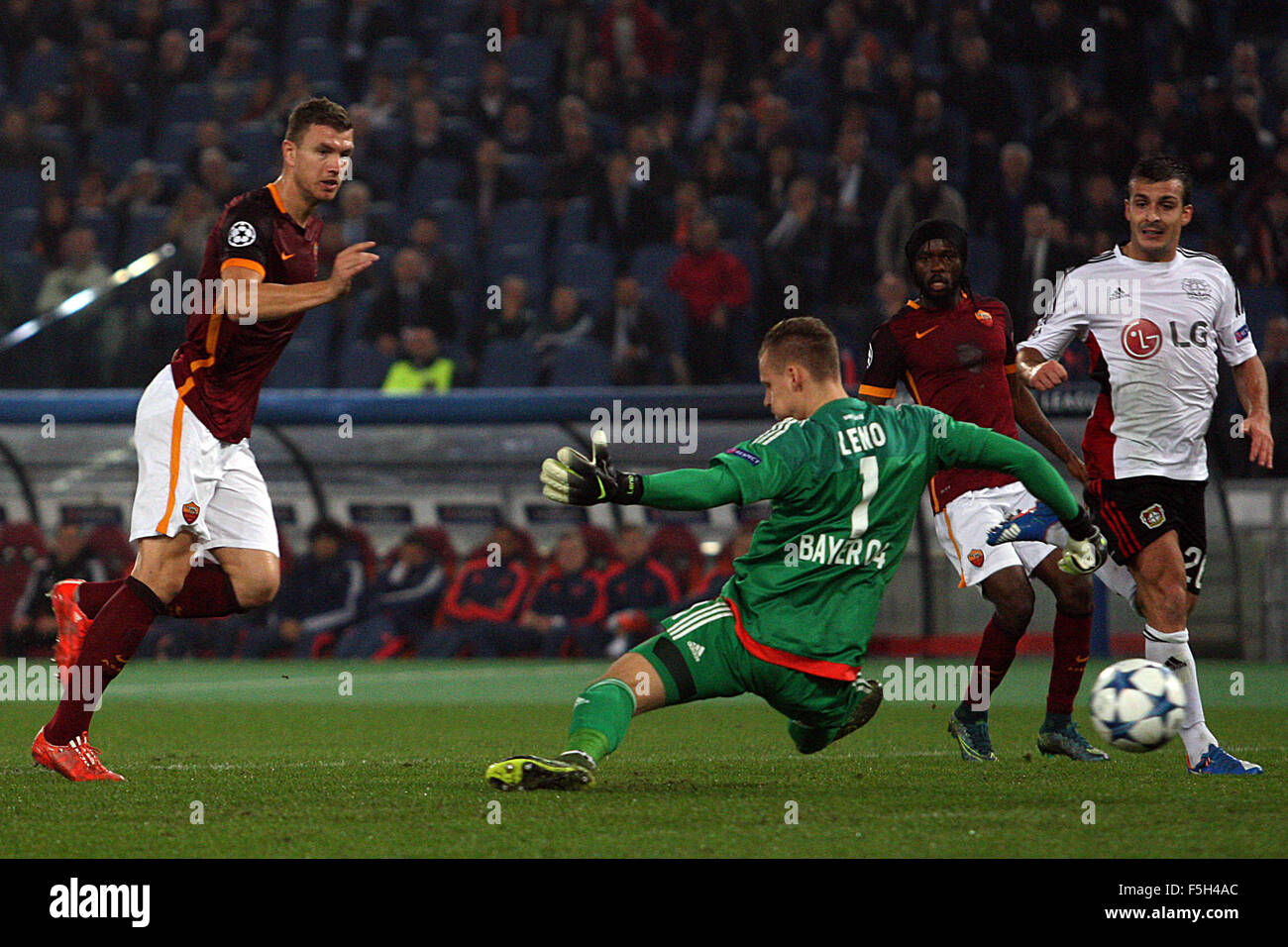 Rome, Italy. 4th November, 2015. Football / Soccer: UEFA CHAMPIONS ...