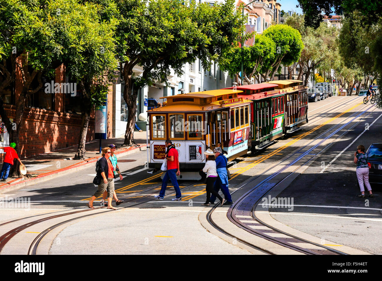 San francisco cable car hi-res stock photography and images - Alamy