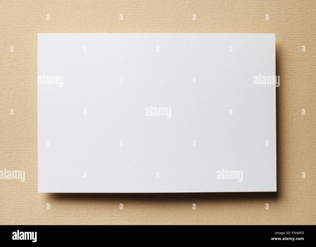 Paper blank card hi-res stock photography and images - Alamy