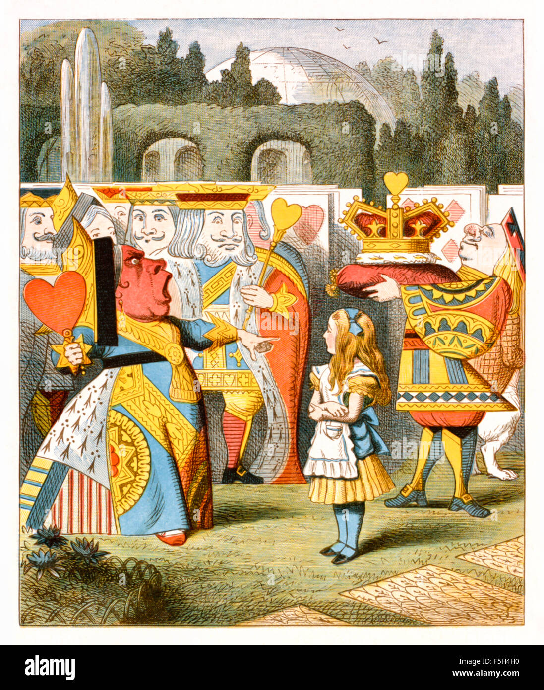 "Off with their heads!" the angry Queen of Hearts from 'The Nursery ...