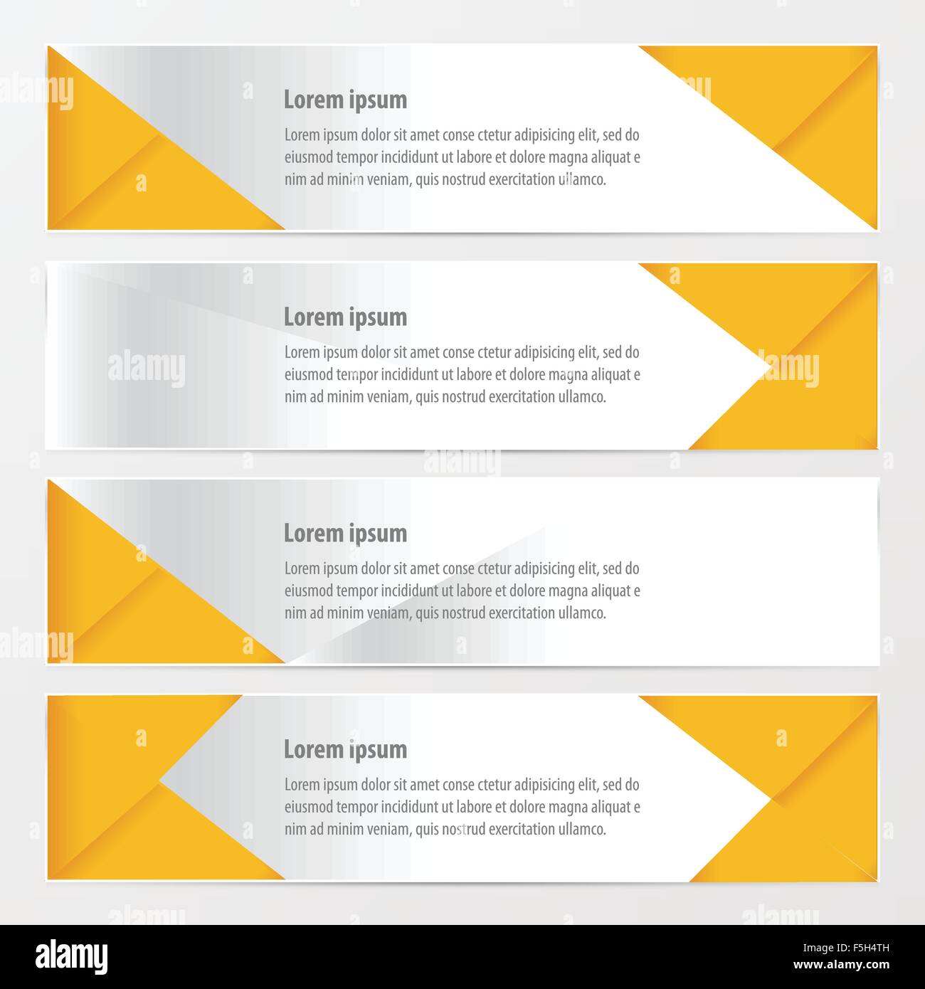 Banner Vector Template Design Stock Vector Image & Art - Alamy