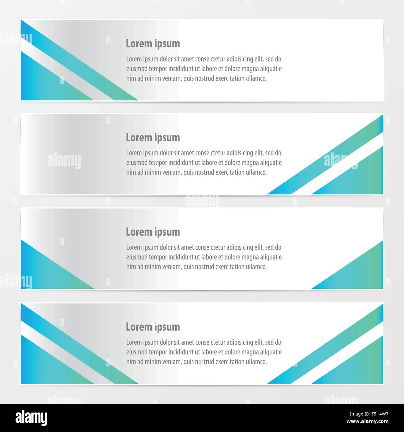 Banner Vector Template Design Stock Vector Image & Art - Alamy