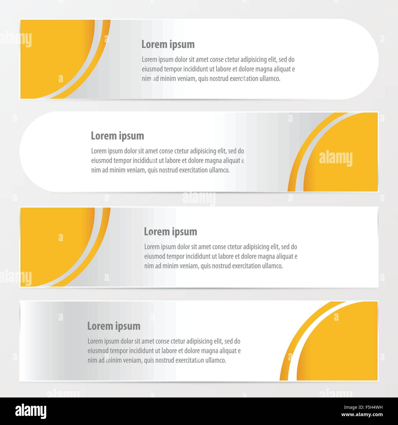 Banner Vector Template Design Stock Vector Image & Art - Alamy