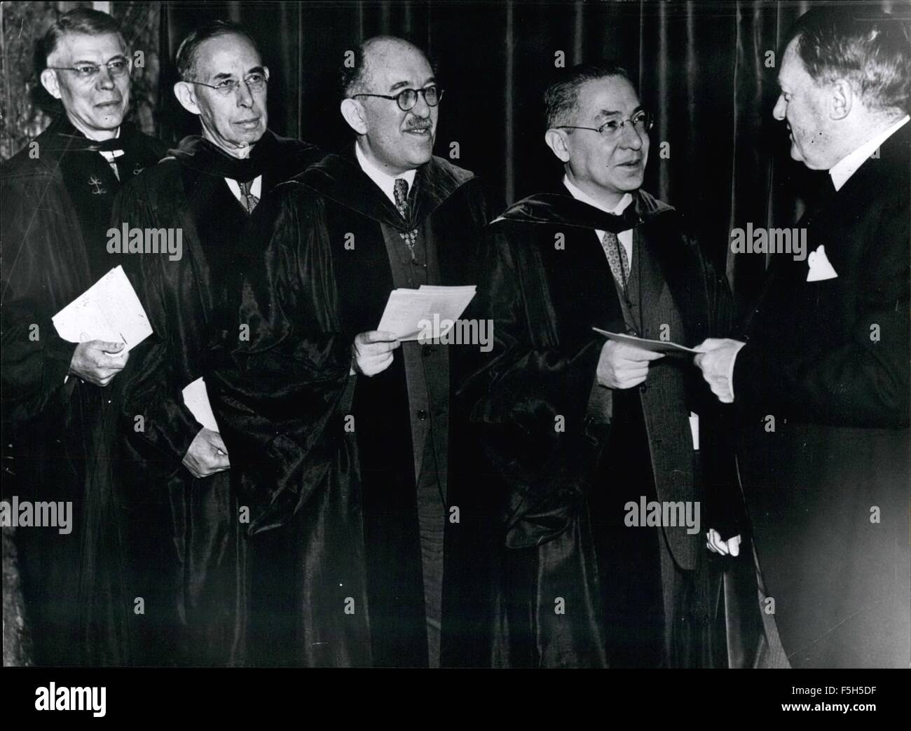 1962 - Dr. Isidor Isaac Rabi receiving Nobel prize © Keystone Pictures ...