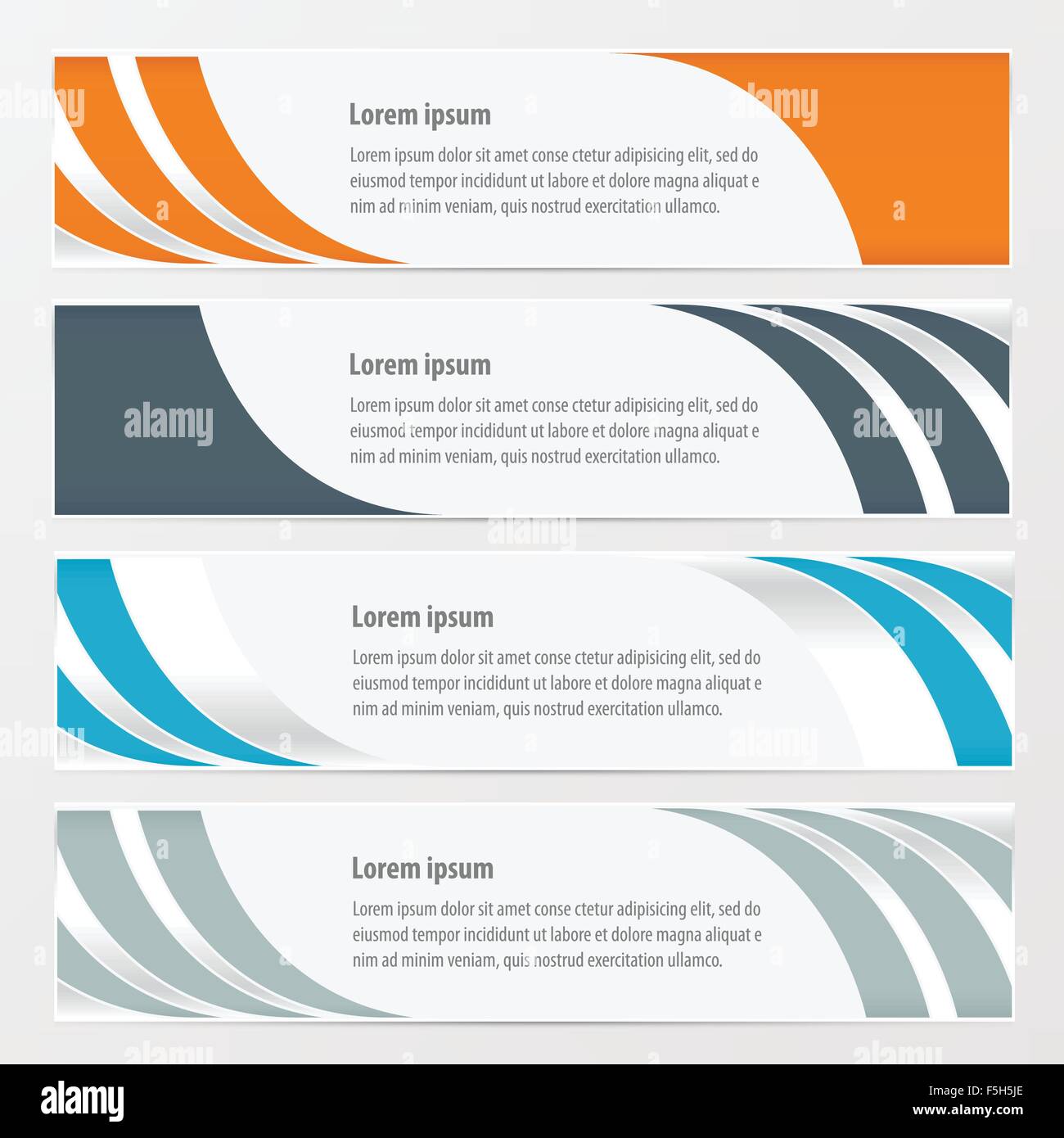 Banner Vector Template Design Stock Vector Image & Art - Alamy