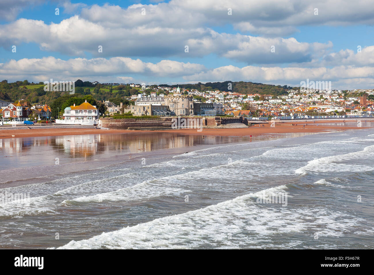 Paignton beach devon england hi-res stock photography and images - Alamy
