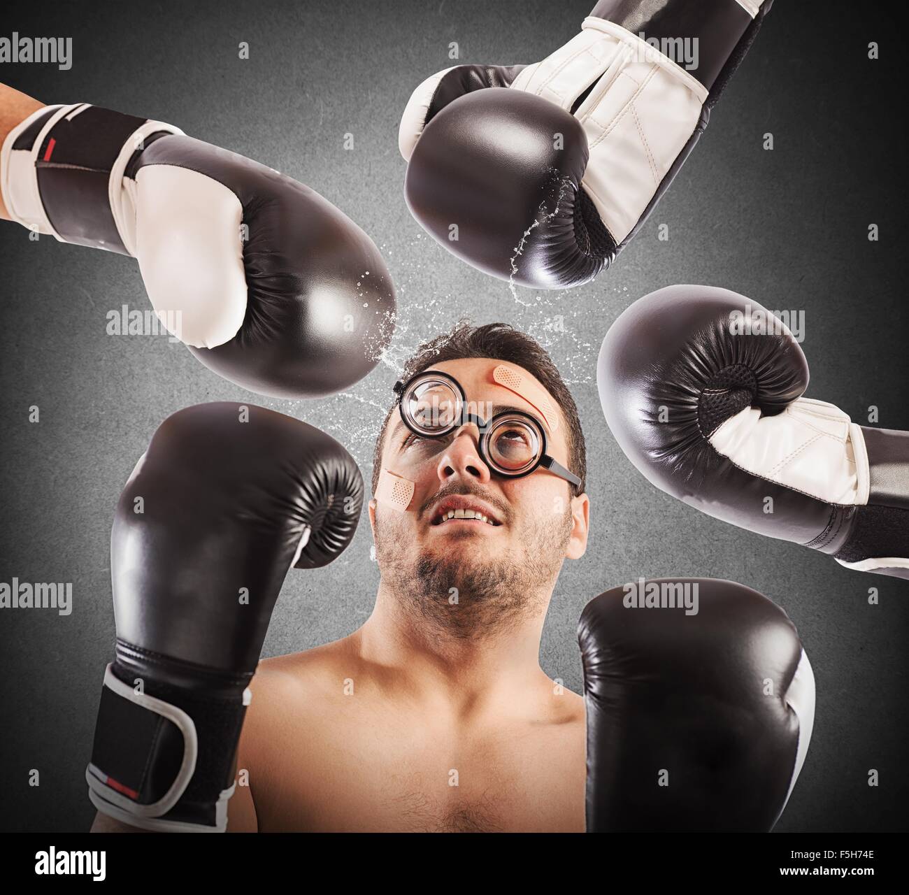 Nerd boxing hi-res stock photography and images - Alamy