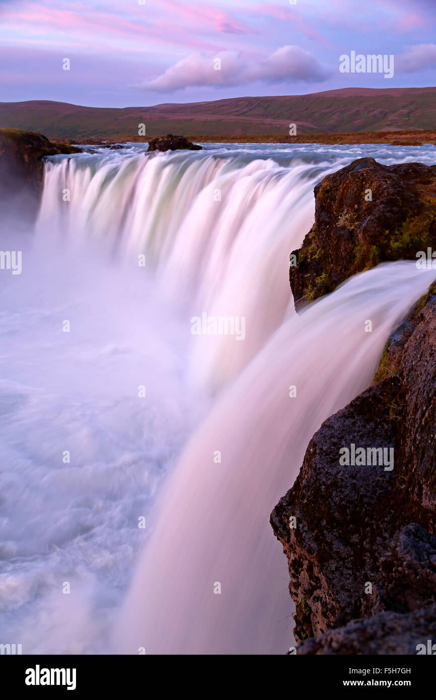 Godafoss Waterfalls, Iceland Stock Photo - Alamy