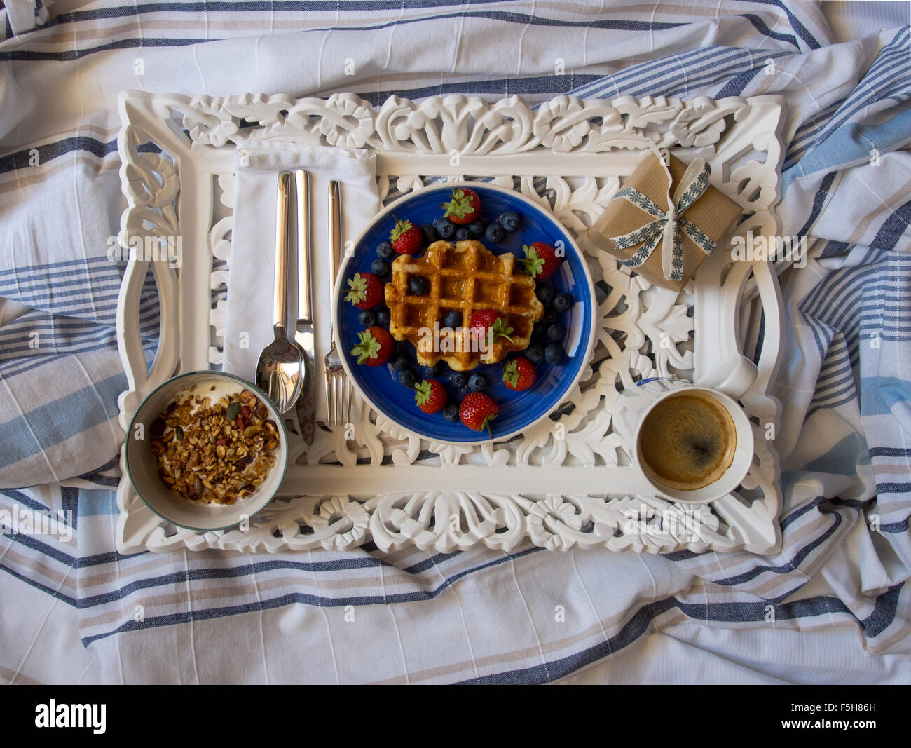 Continental breakfast tray hi-res stock photography and images - Alamy