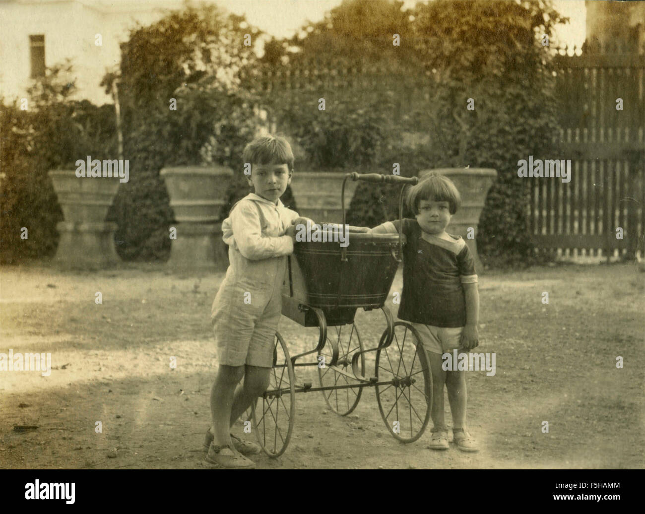 Children playing, Italy Stock Photo - Alamy