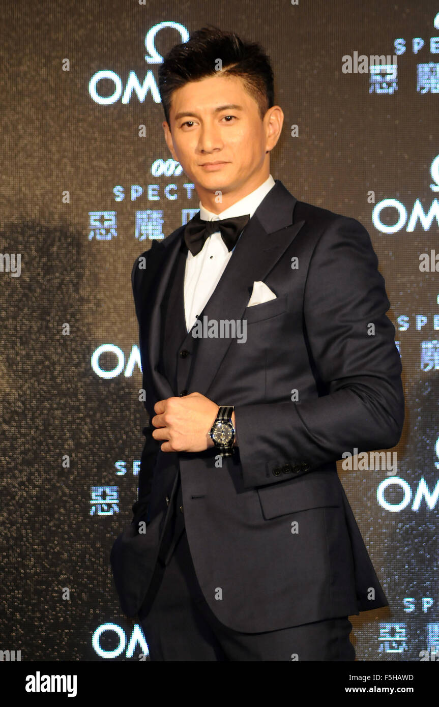 Taipei. 5th Nov, 2015. Actor Nicky Wu attends the premiere ceremony of ...