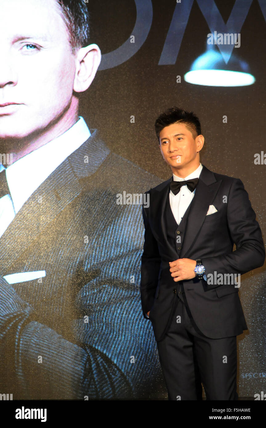 Taipei. 5th Nov, 2015. Actor Nicky Wu attends the premiere ceremony of ...