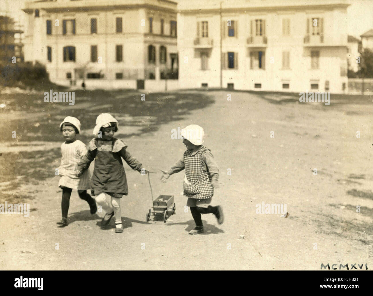 Children playing, Italy Stock Photo - Alamy