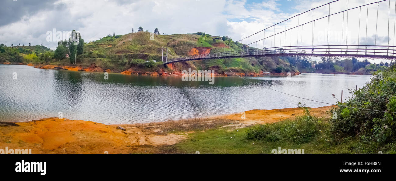 Hanging bridge colombia hi-res stock photography and images - Alamy
