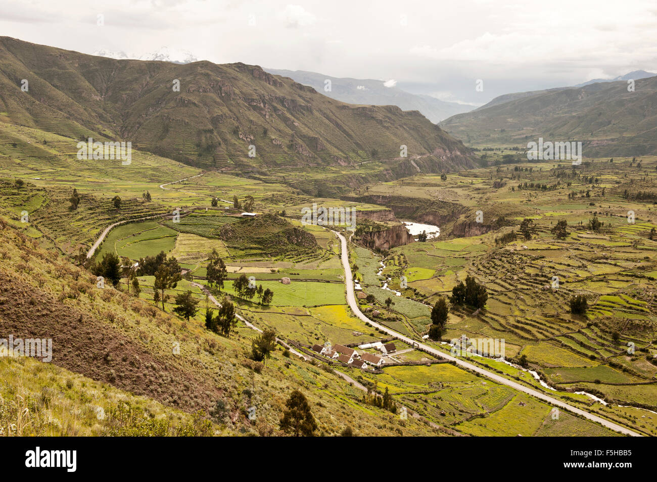 Chivay View Outdoors Stock Photo - Alamy