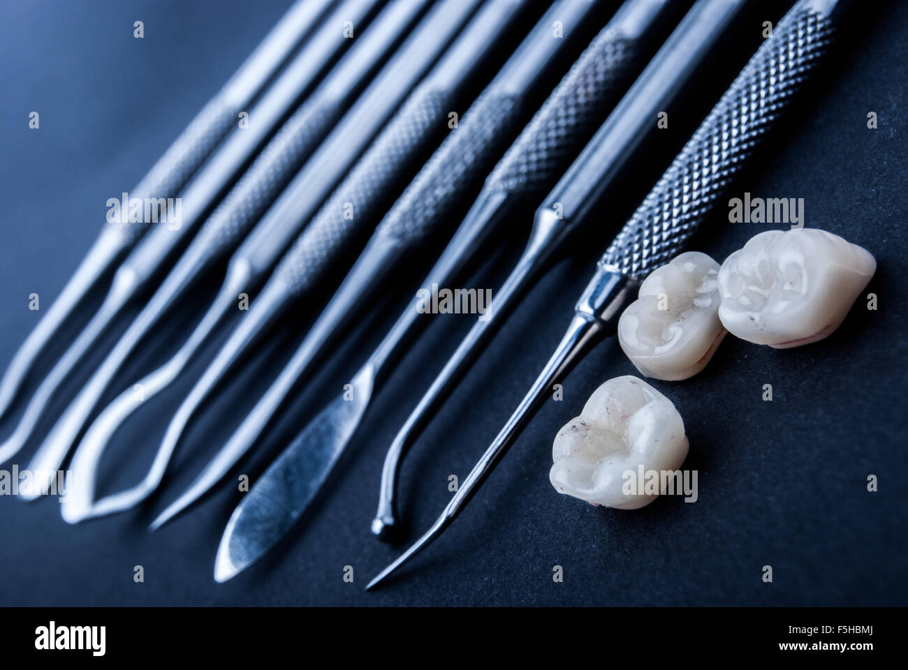 close up dental instruments Stock Photo - Alamy