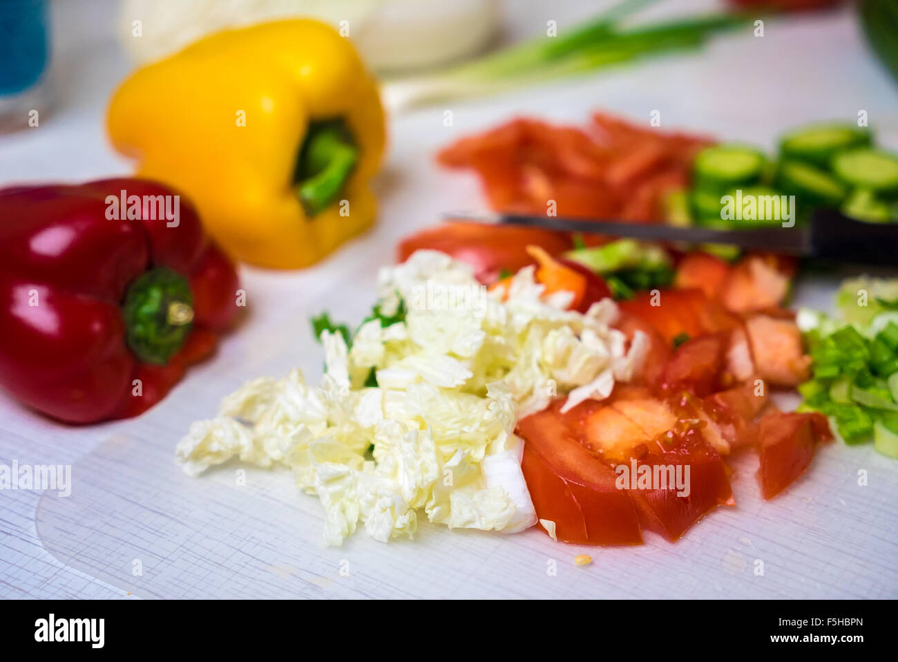 vegetables in the kitchen Stock Photo - Alamy