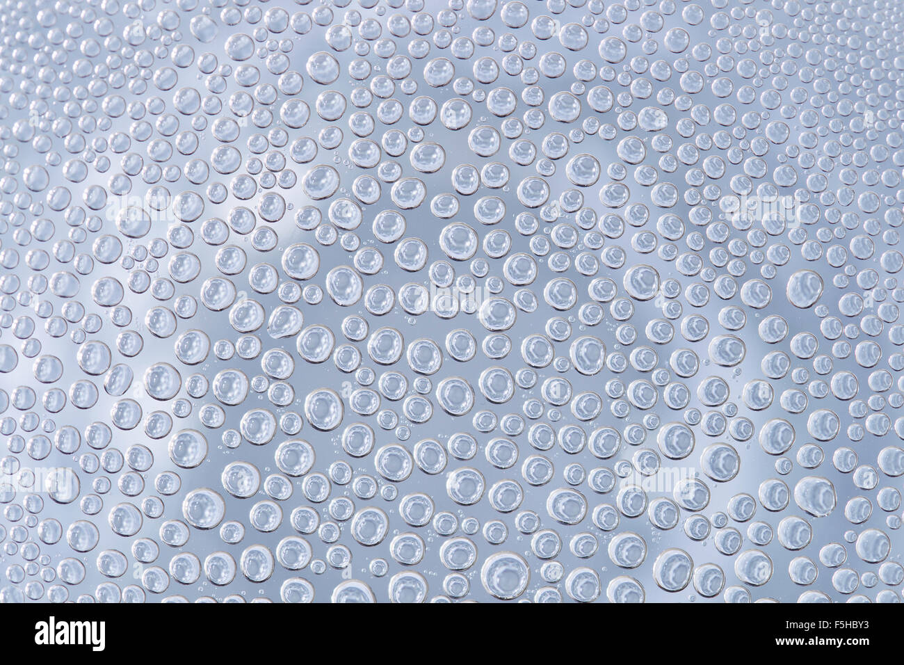 Lot of bubbles in blue color Stock Photo - Alamy