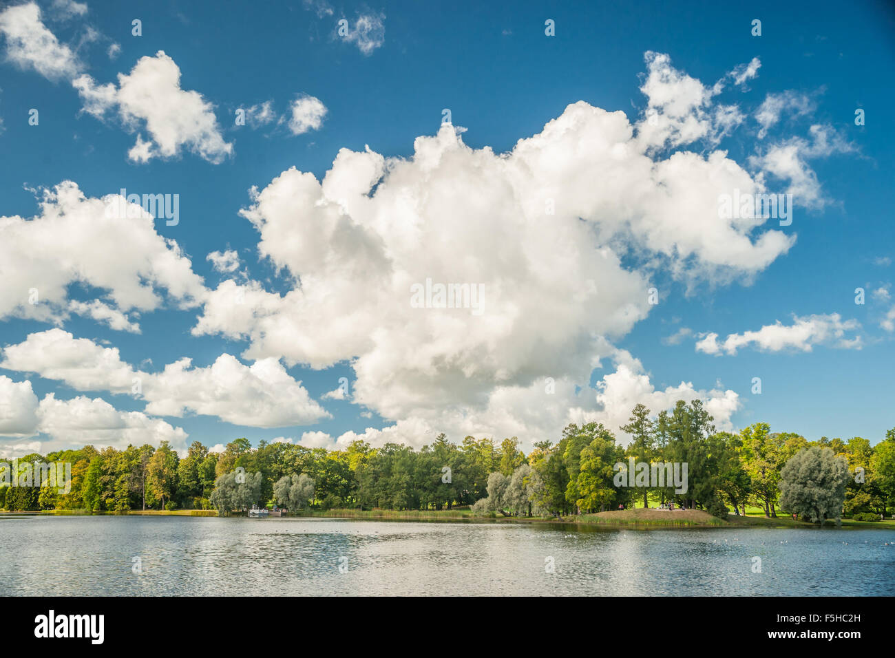 Beautiful russian landscape Stock Photo - Alamy