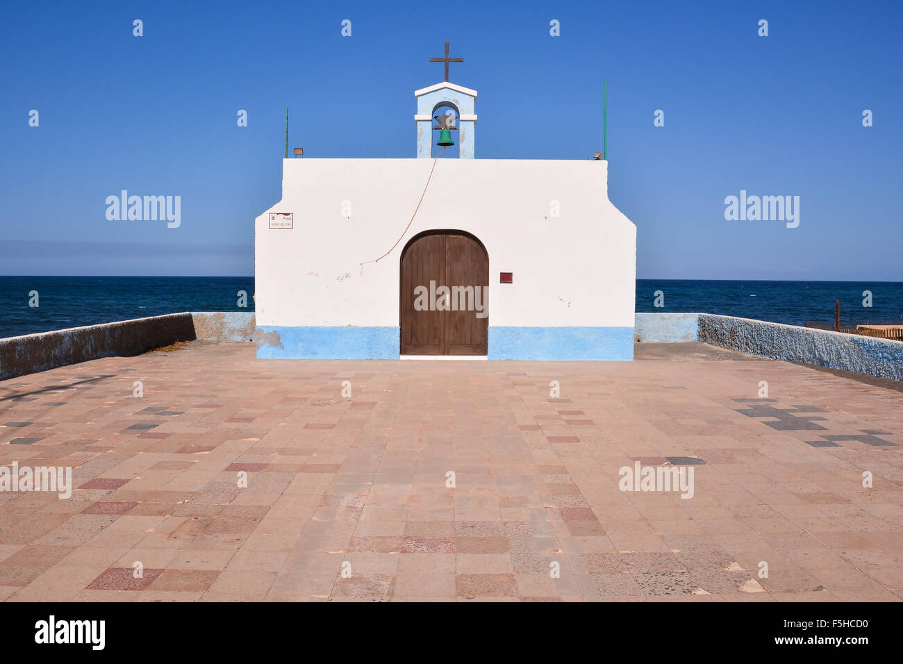 Small Church in Spain Stock Photo - Alamy